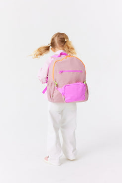 BÉIS 'The Kids Backpack' in Atlas Pink - Best Travel Backpack For Kids ...