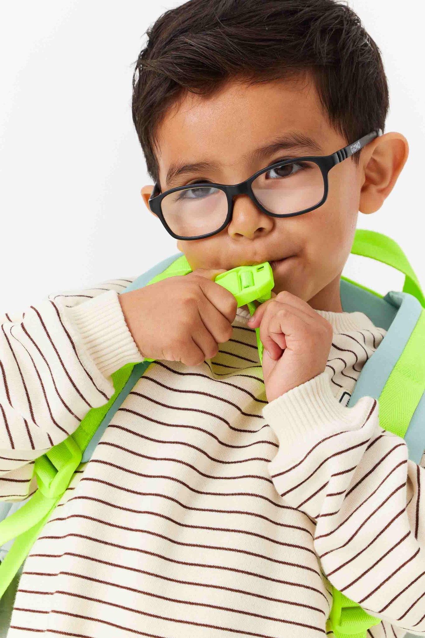 BÉIS 'The Kids Backpack' in Slate - Best Travel Backpack For Kids in Blue