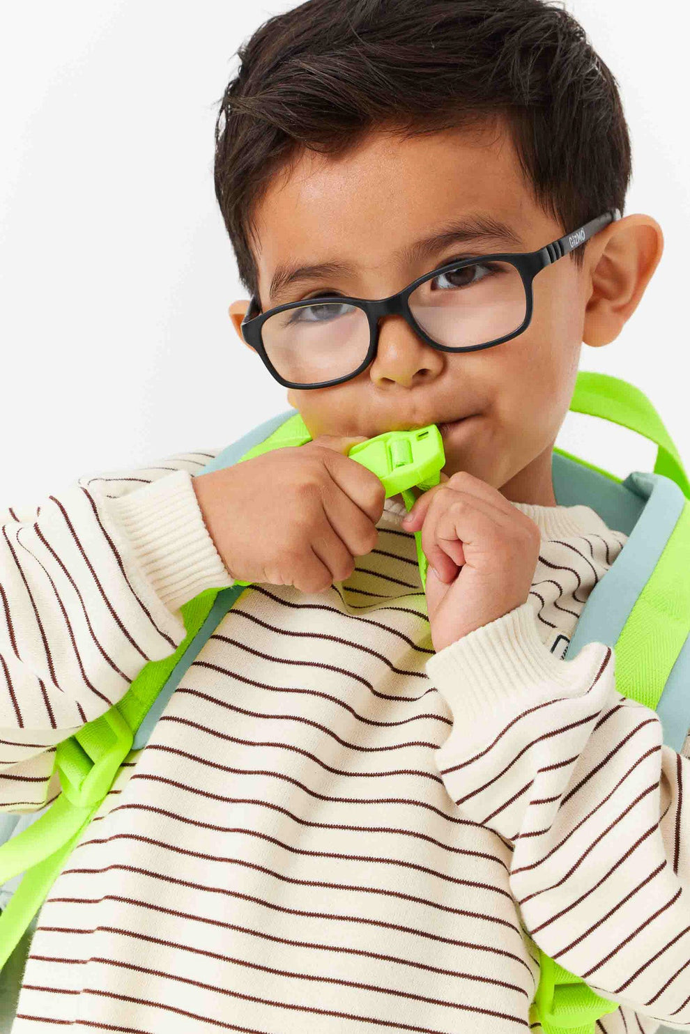 BÉIS 'The Kids Backpack' in Slate - Best Travel Backpack For Kids in Blue