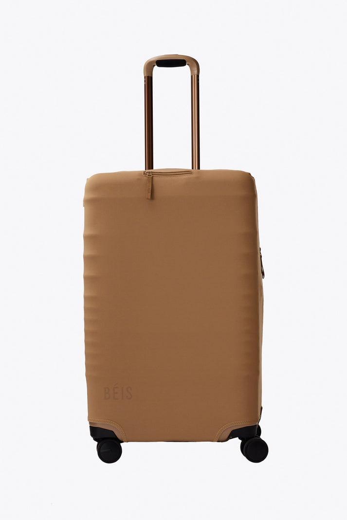 BÉIS 'The Medium Check-in Luggage Cover' in Camel - Medium Check-In ...