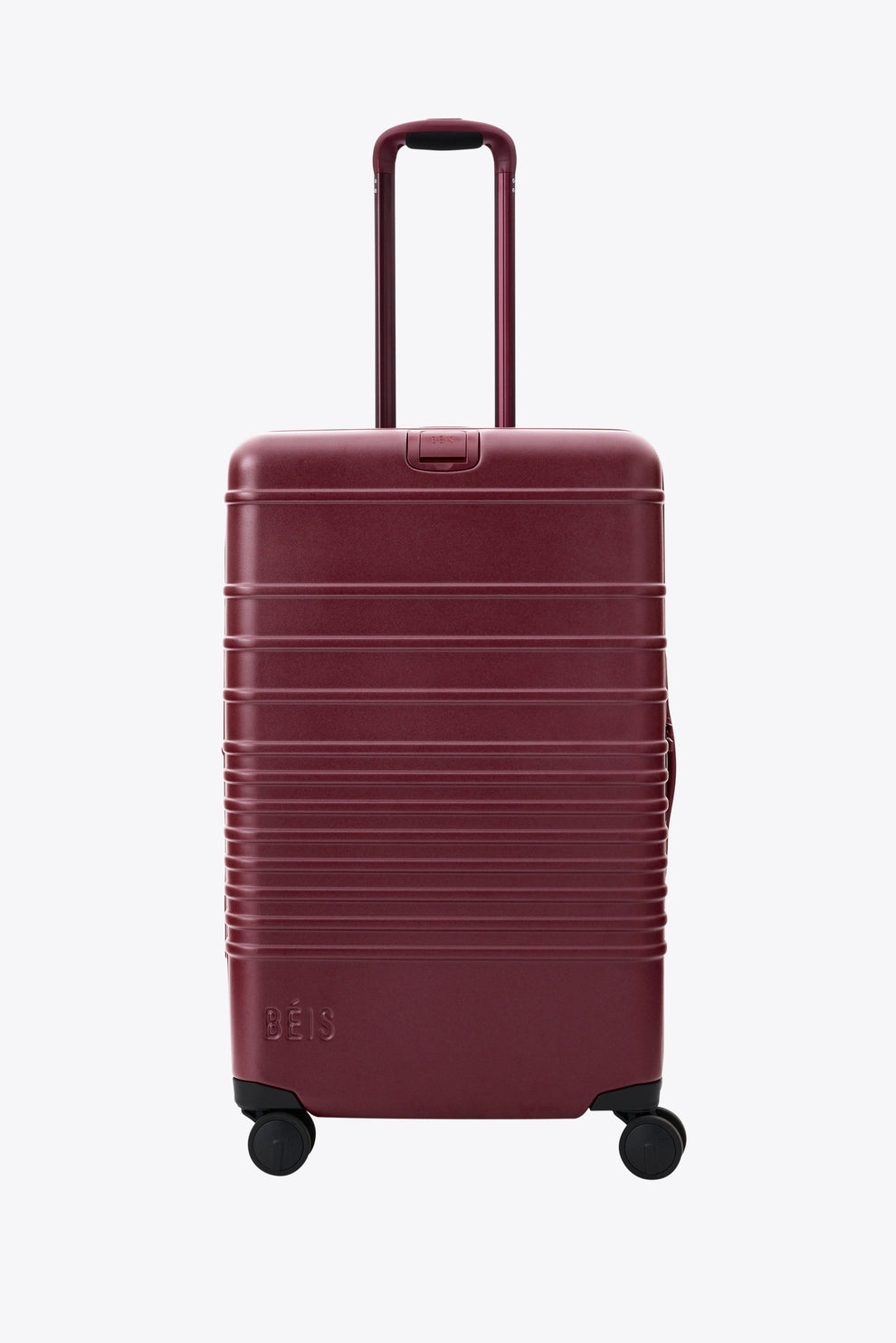 BÉIS 'The Medium Check-in Roller' in Burgundy - Matte 26" Medium Check ...
