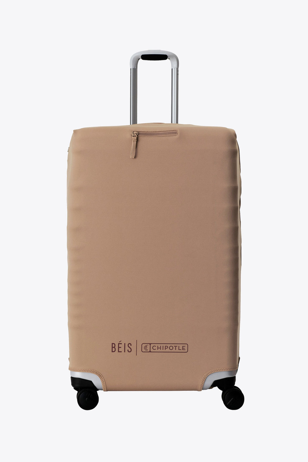 BÉIS x Chiptole 'The Large Check-In Cover' in Brown - Brown Luggage ...