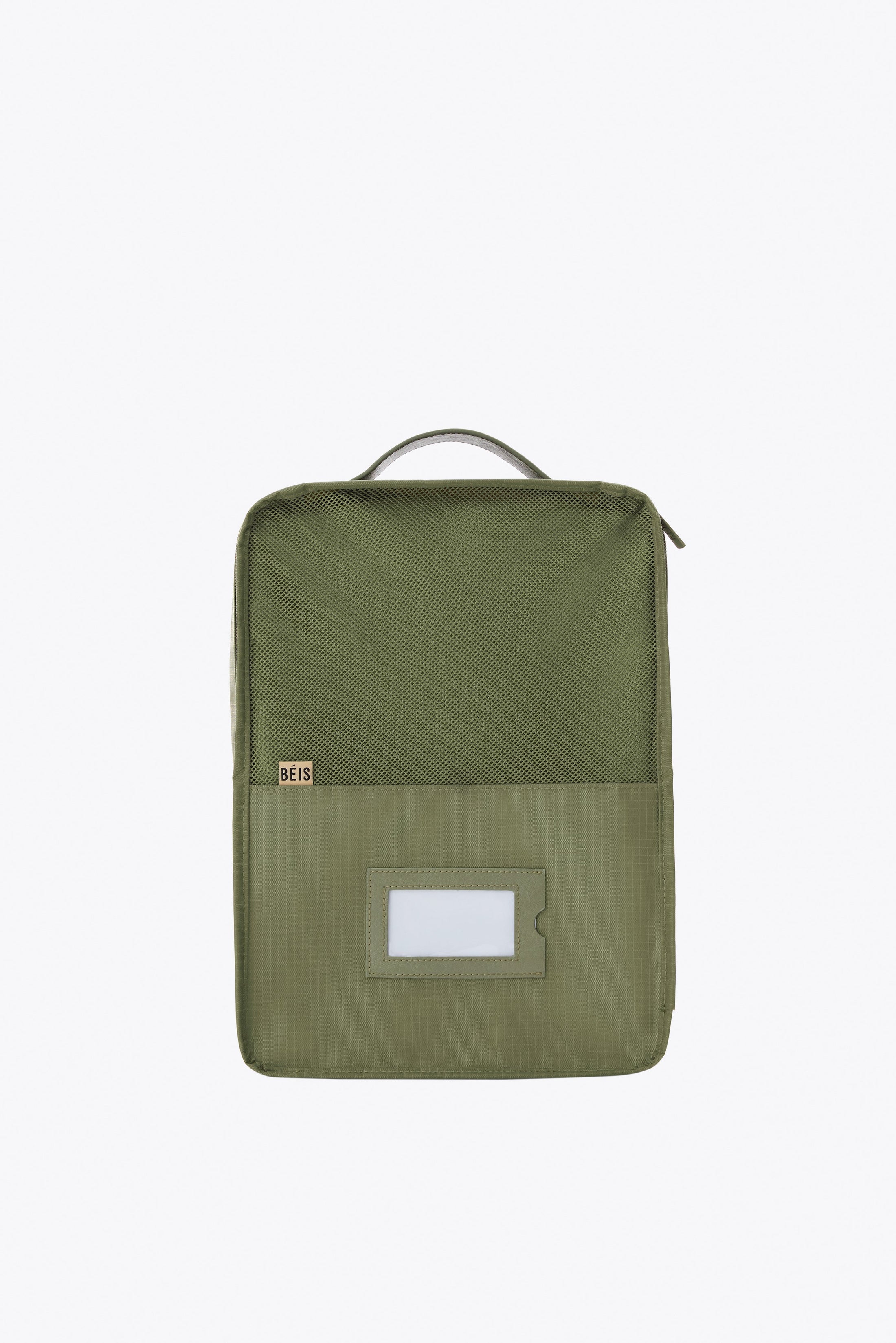 BÉIS 'The Packing Cubes' in Olive - Olive Green Packing Cubes for Travel