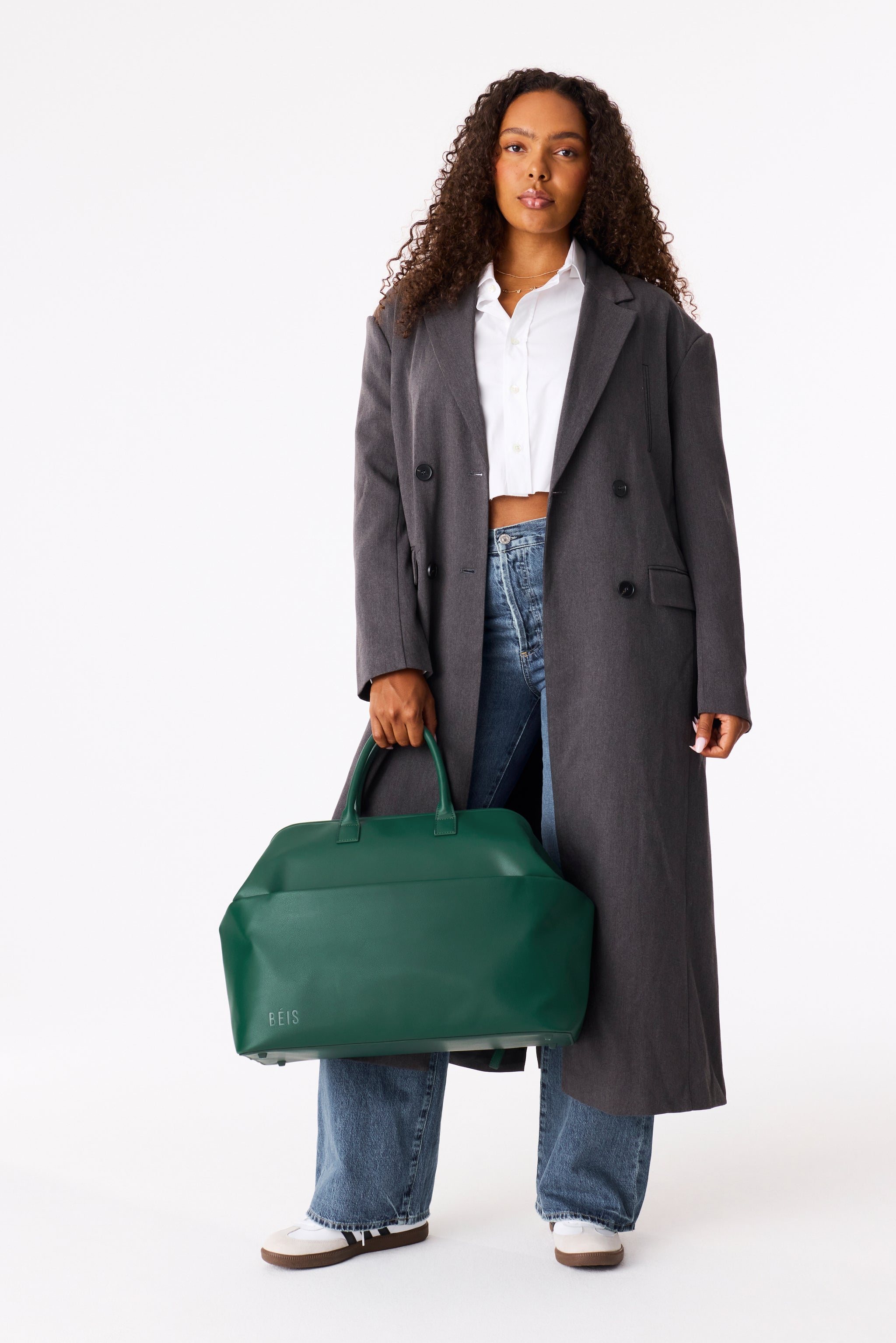 BÉIS 'The Wicked Weekender' in Wicked Green - Green Weekender Bag ...