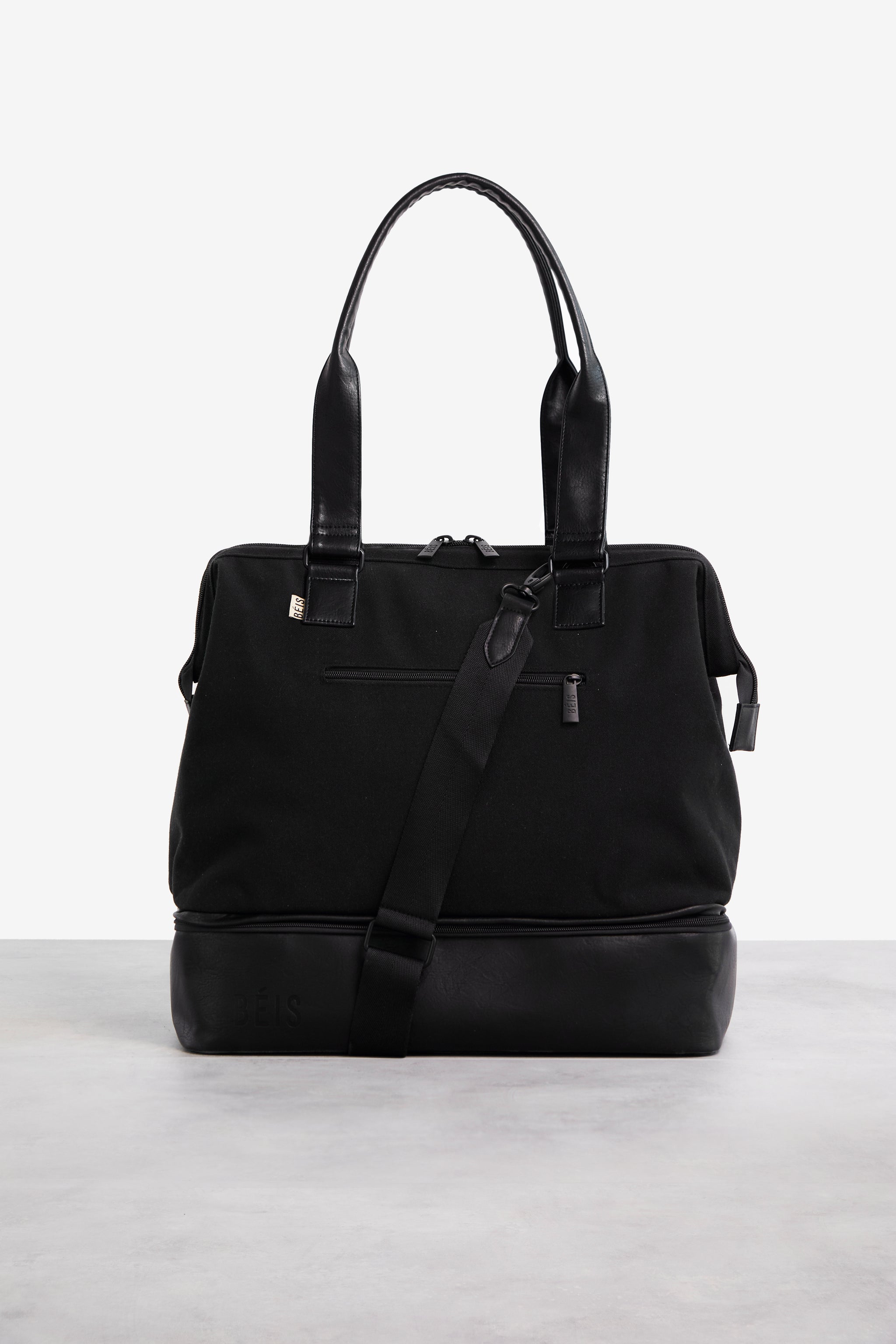The Convertible Mini Weekender in Black