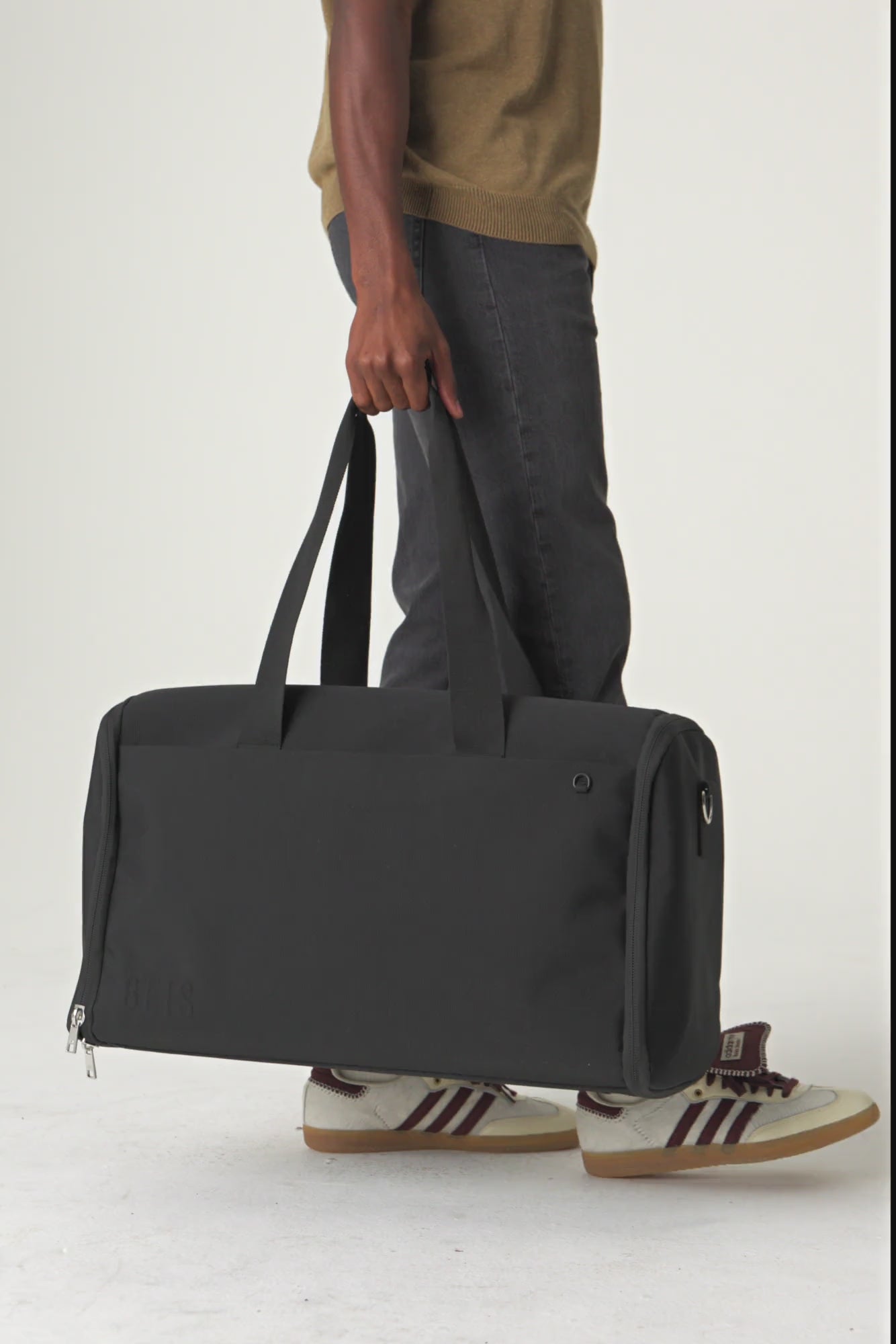 The Garment Duffle Bag in Black