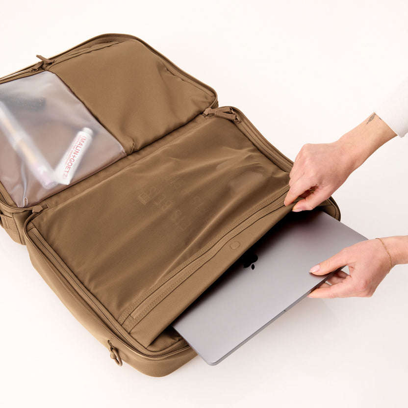 The Ultimate Travel Duffle in Camel