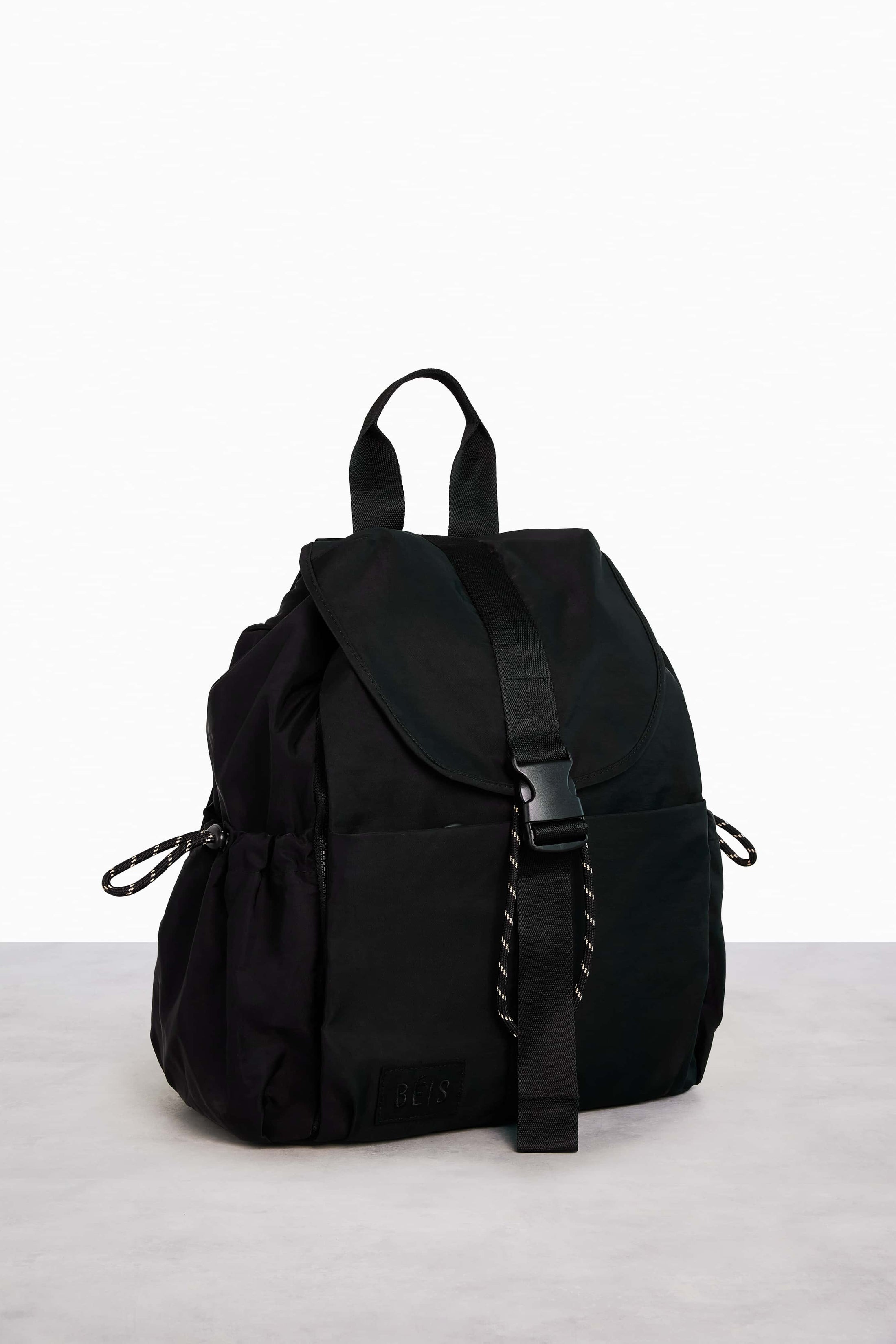 The Sport Backpack in Black - Chic Tennis Inspired Backpack