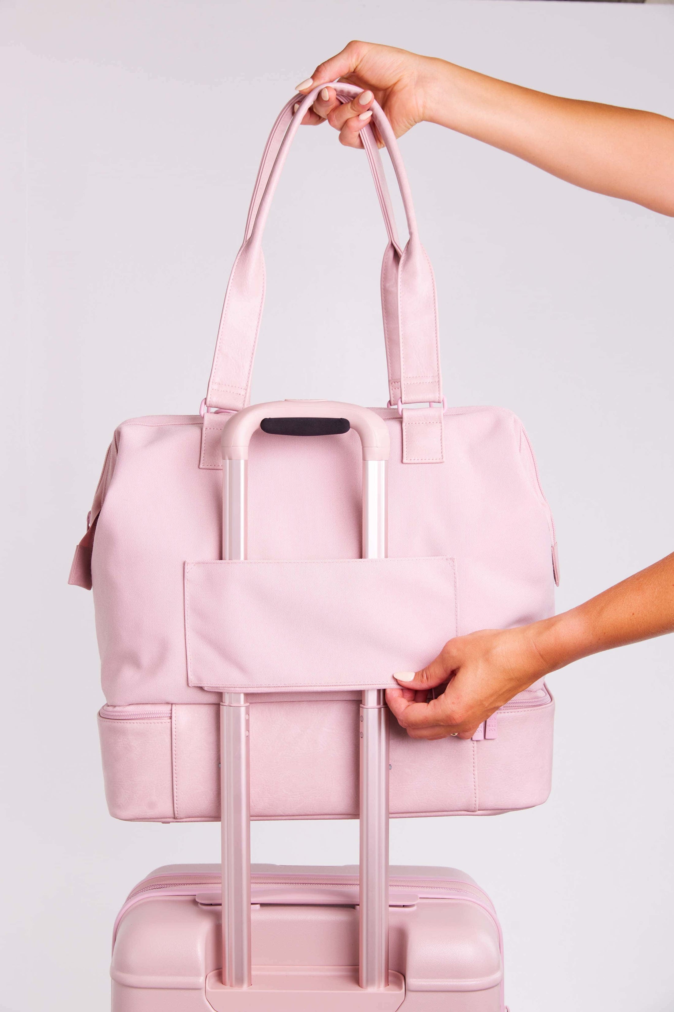 The Mini Weekender in Beige