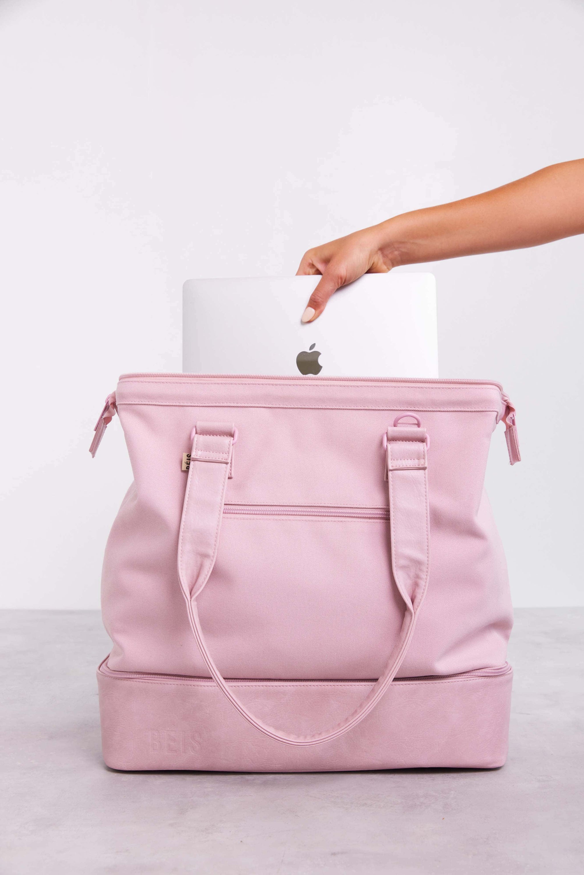 The Mini Weekender in Beige