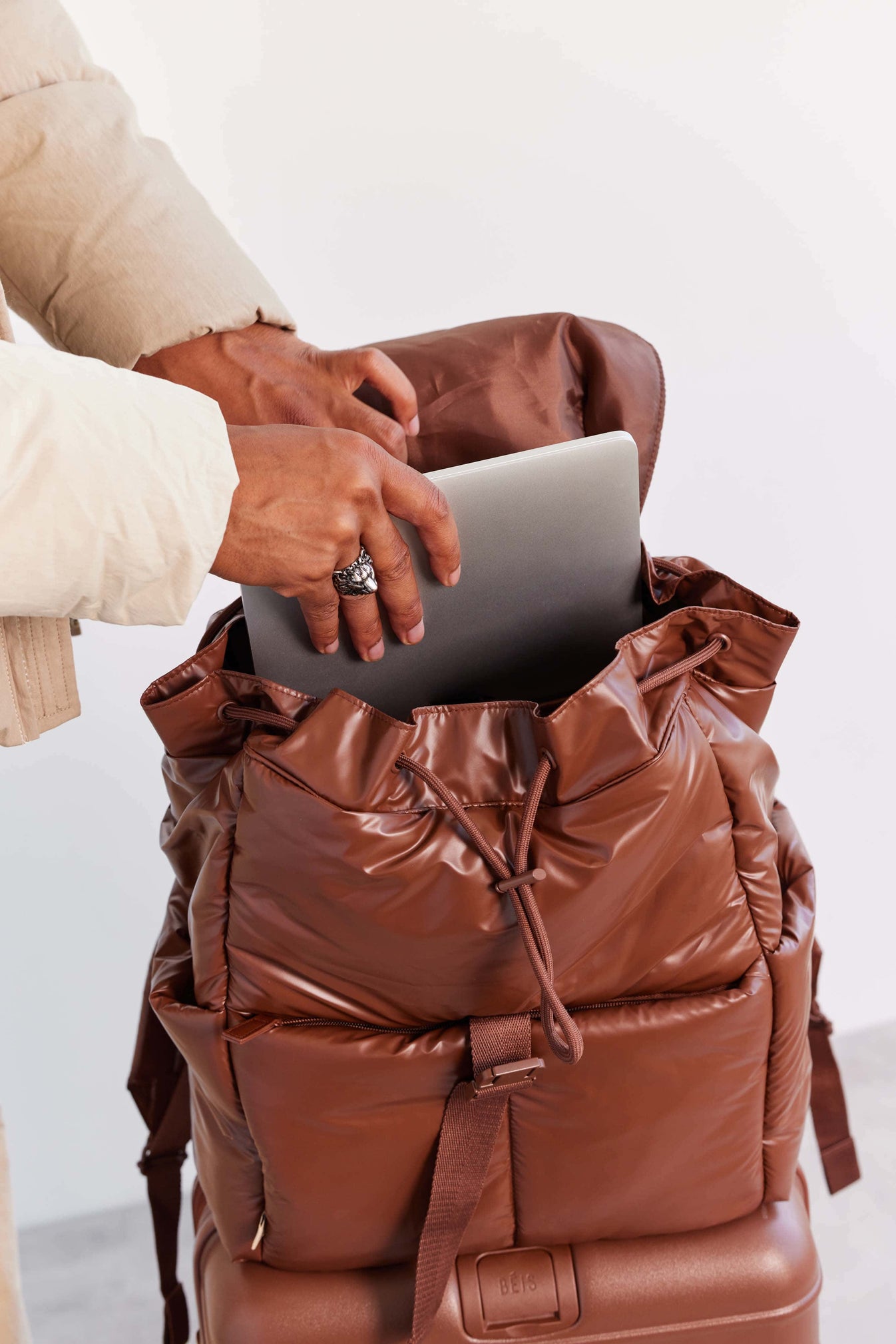 The Cargo Backpack in Maple