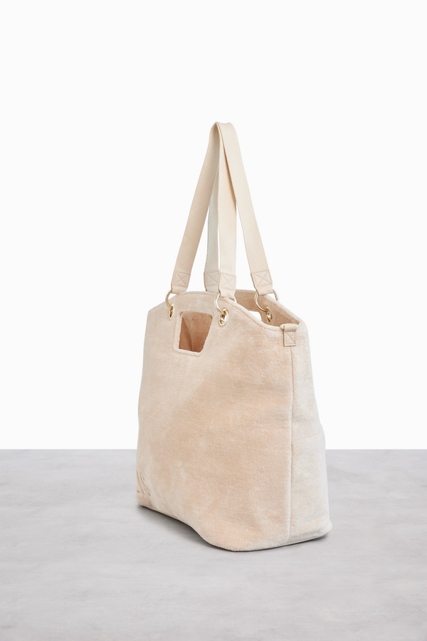 The Beige Terry Tote