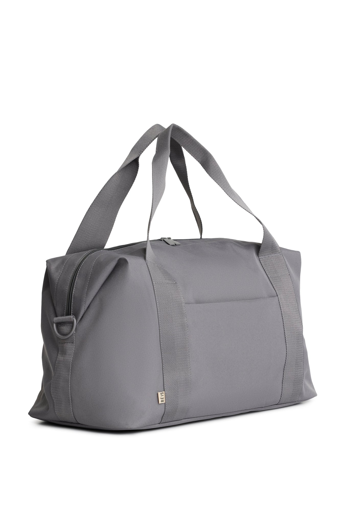 BÉIS 'The BEISICS Duffle' in Grey - Large Travel Duffle Bag in Grey
