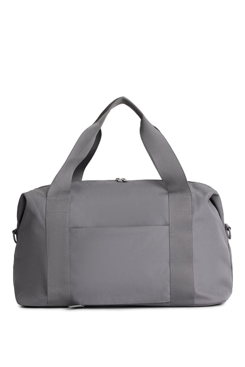 BÉIS 'The BEISICS Duffle' in Grey - Large Travel Duffle Bag in Grey