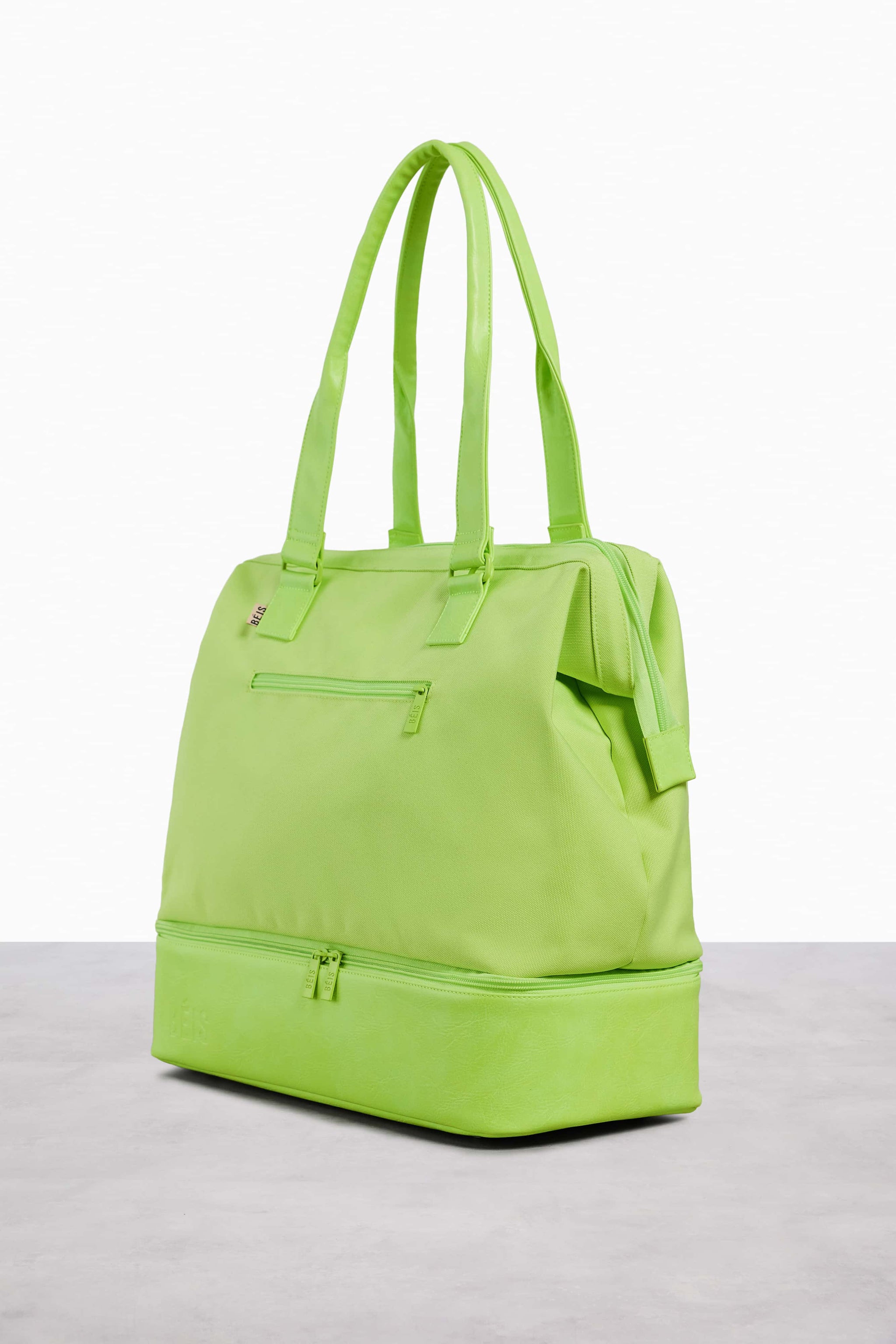 Citron Mini Weekender - Green Small Weekend Bag & Overnight Bag | Béis ...